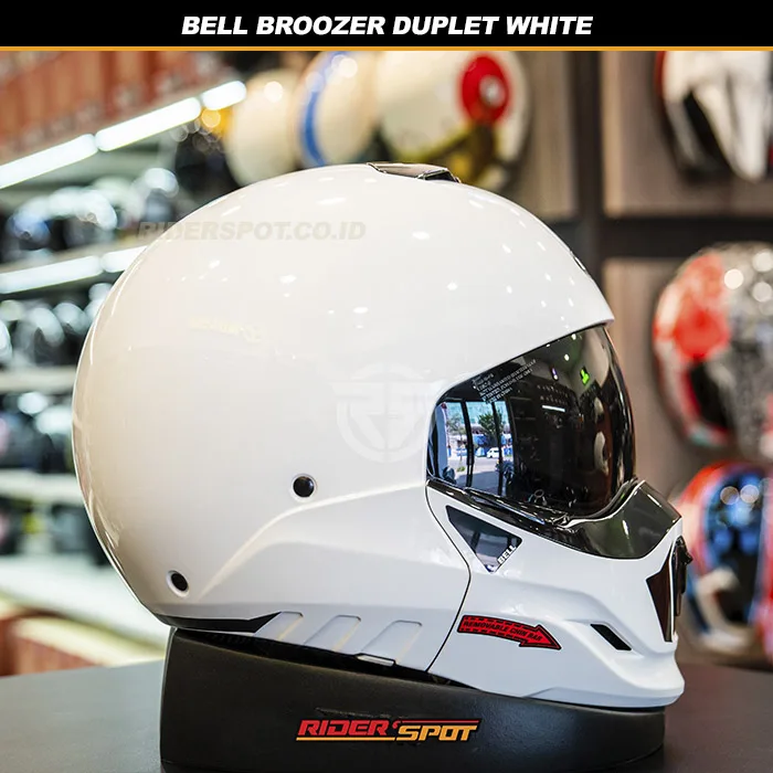 BELL Broozer Duplet White Helmet – Riderspot